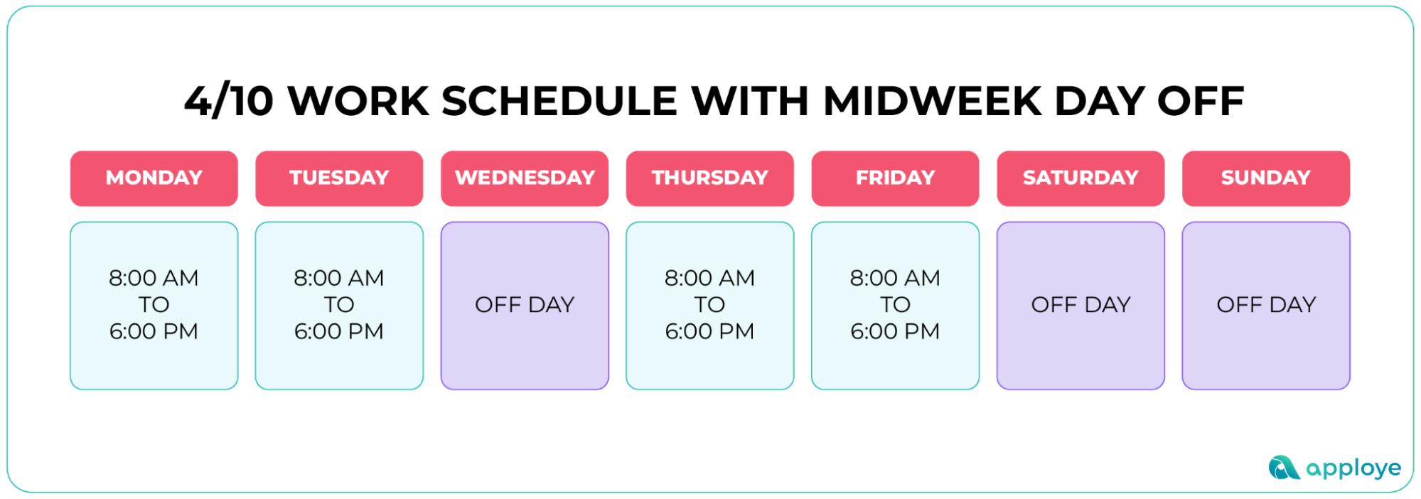 Time Off Work Schedule Evaluate These Common 12 Hour Shift Schedules