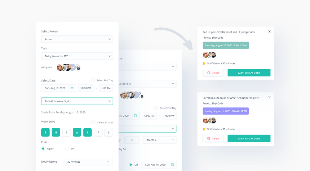 Standard Schedule - Complete Design Process Case Study 2025