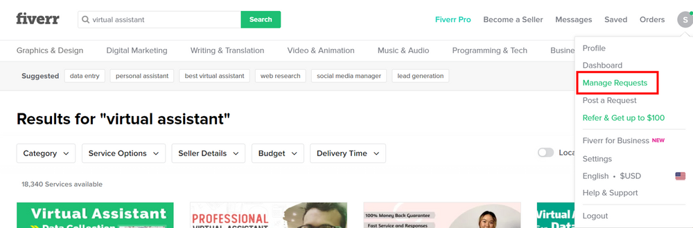 Virtual Assistant on Fiverr: Outsource your Tasks to Freelancers Online