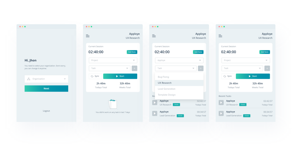 How I solved the UX complexities of a time tracking app — Detailed Case ...
