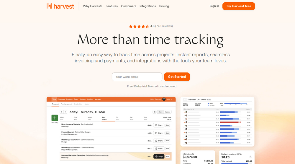 Top 15 time tracking software for virtual assistants