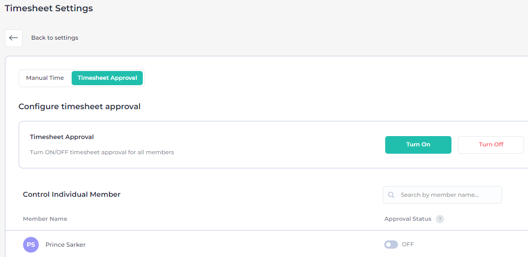 How to turn on timesheet approval for your employees